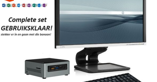 Complete Mini PC set incl. monitor - Intel NUC Mini PC set incl ...